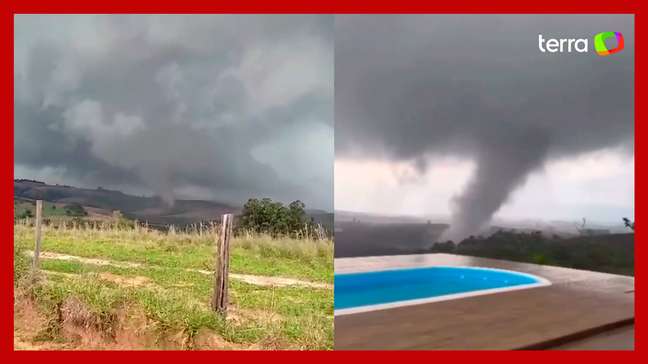 Tornado atinge cidade no norte do Paraná e causa estragos; veja vídeo